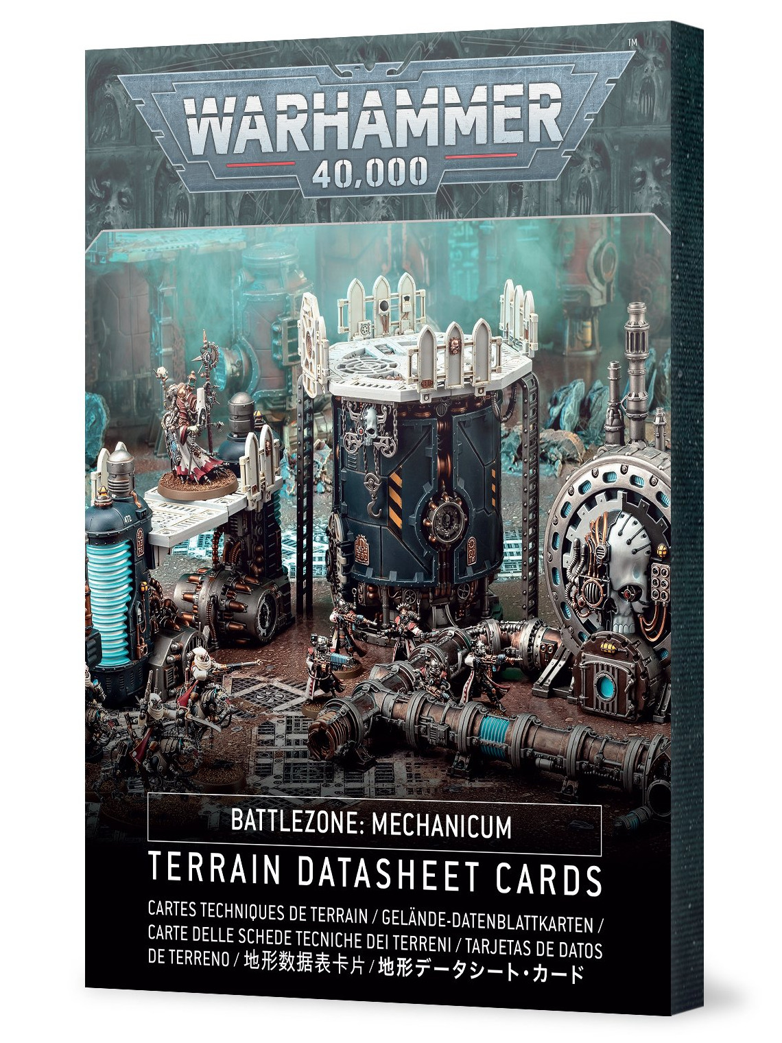 W40k: Battlezone: Mechanicus Terrain Datasheet Cards - Xzone.sk