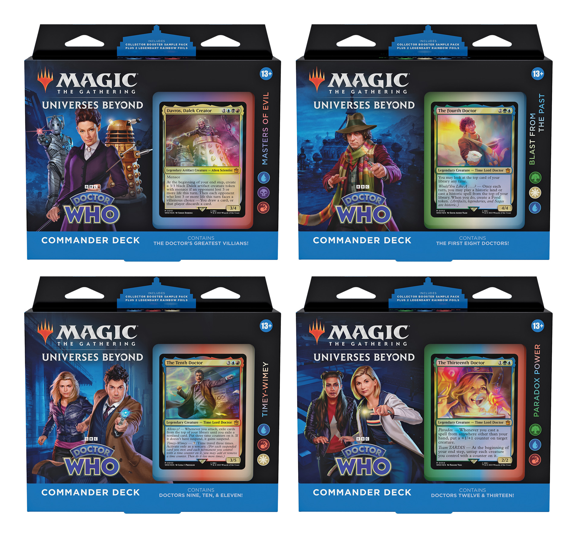 Kartová hra Magic: The Gathering Universes Beyond - Doctor Who - Com