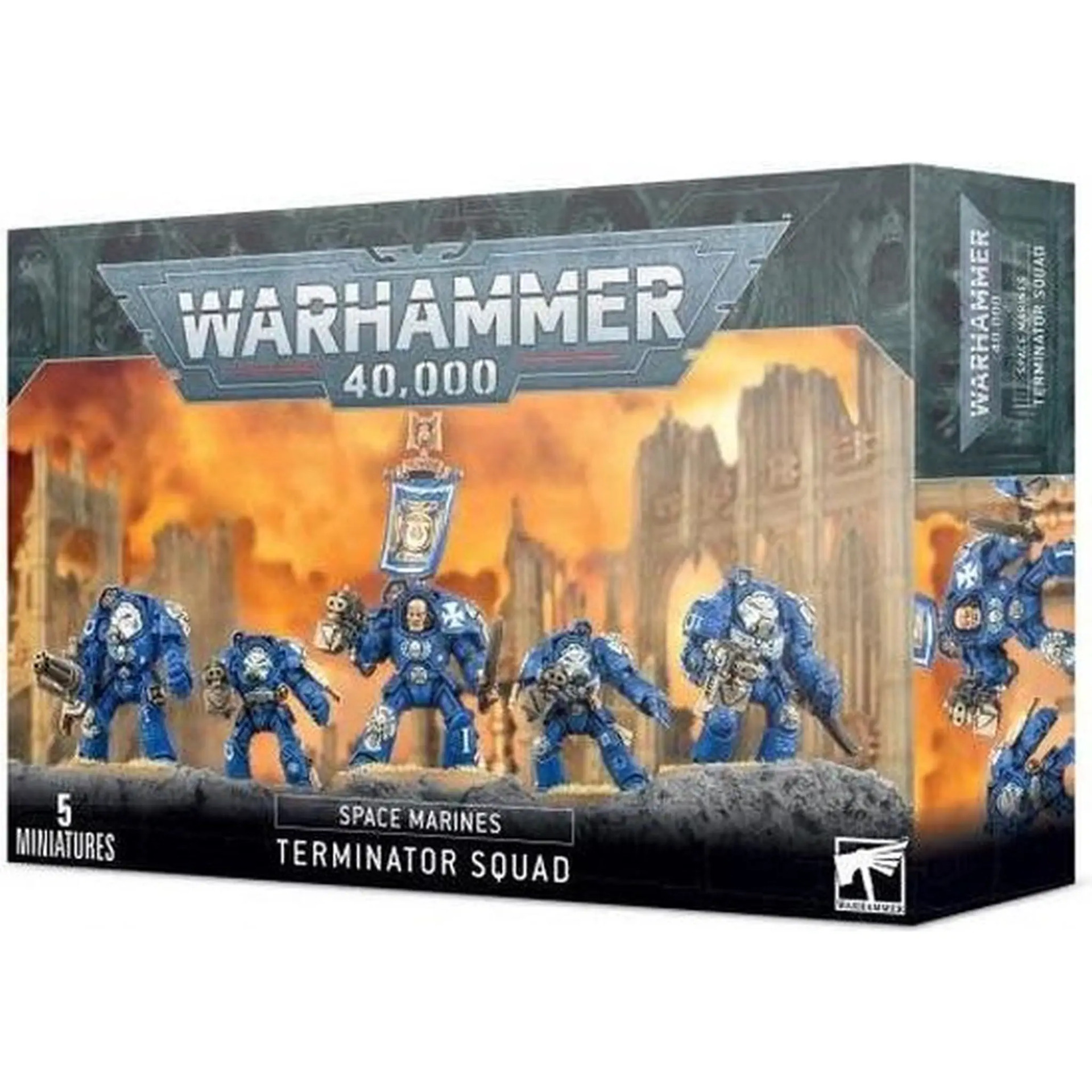 W40k: Space Marines - Terminator Assault Squad (5 figúrok) - Xzone.sk